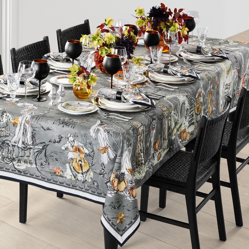 Haunted Hosts Tablecloth, 70"x108" | Williams Sonoma