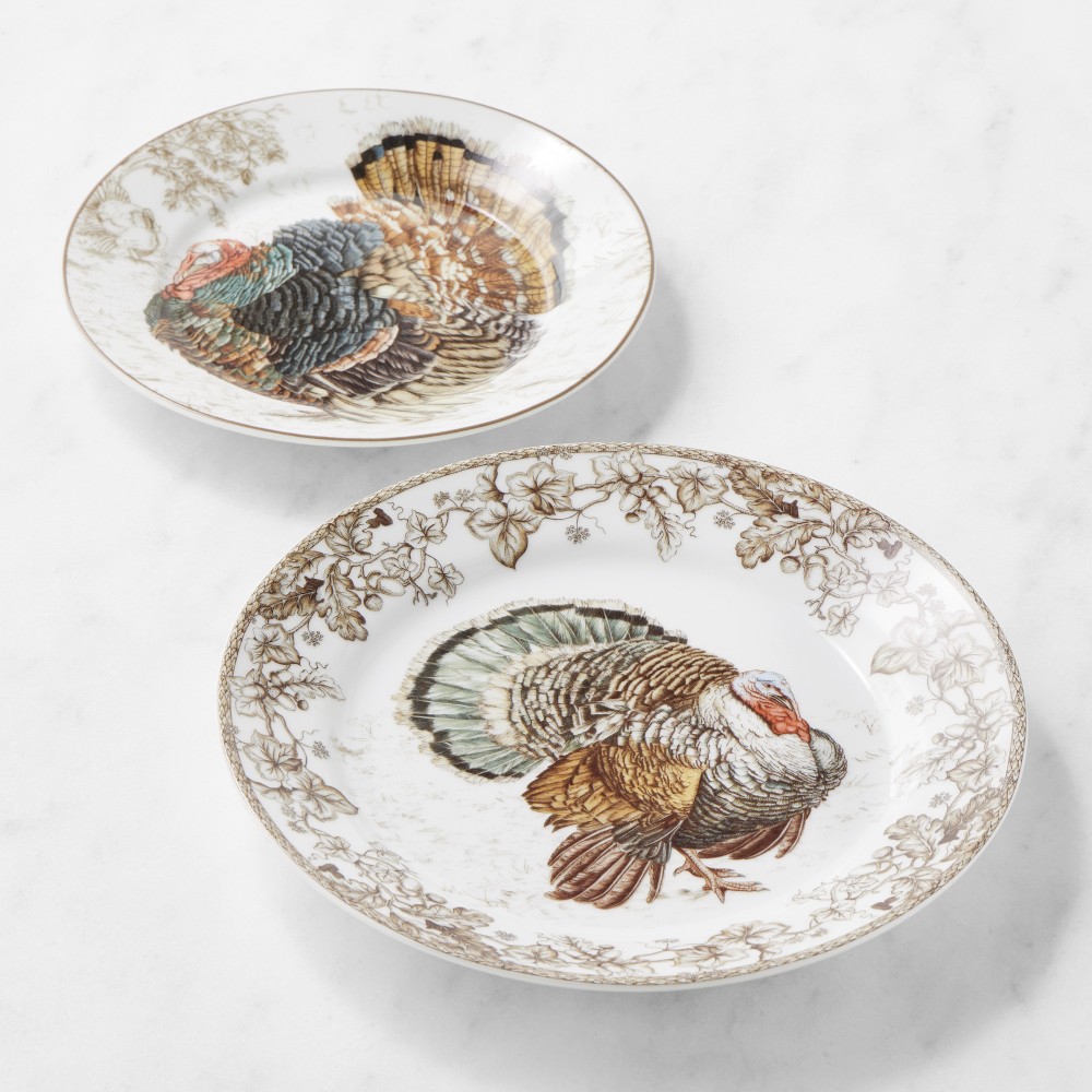Plymouth Classic Turkey 16-Piece Dinnerware Set | Williams Sonoma