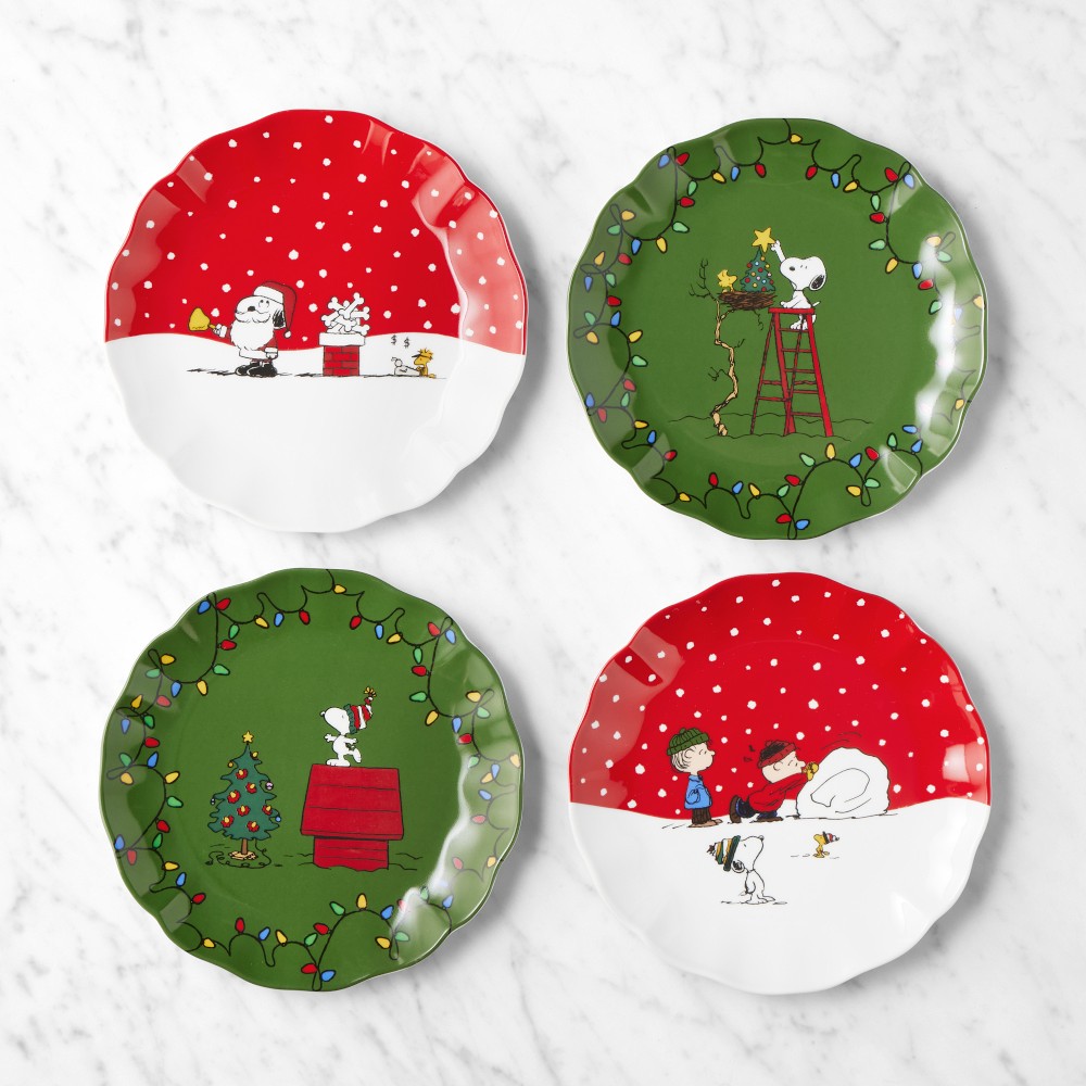 PEANUTS™ x Williams Sonoma Charlie Brown Christmas Dinnerware ...