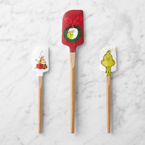 The Grinch™ Spatulas | Christmas Baking Tools | Williams Sonoma