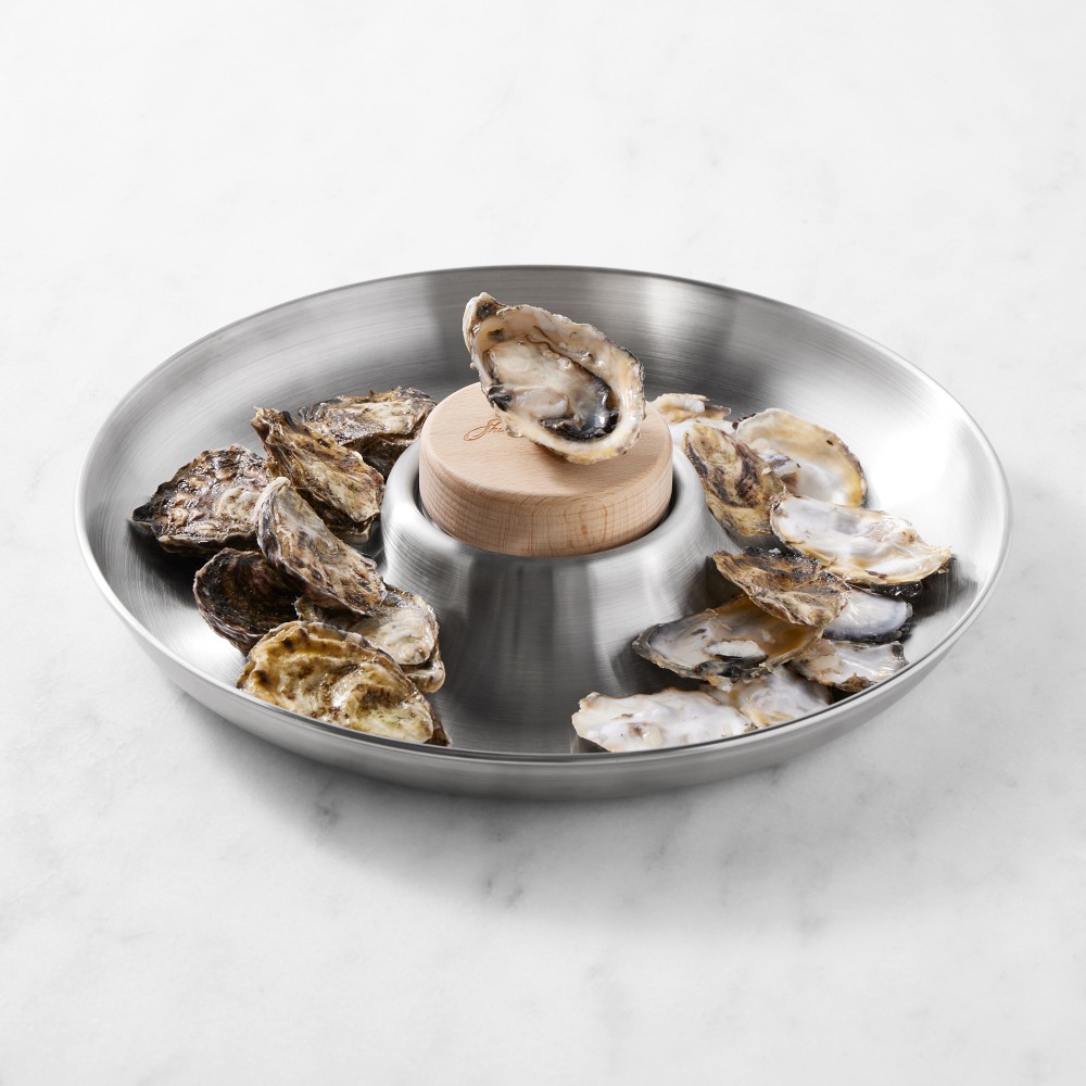 Shucker Paddy Oyster Tray Set | Williams Sonoma