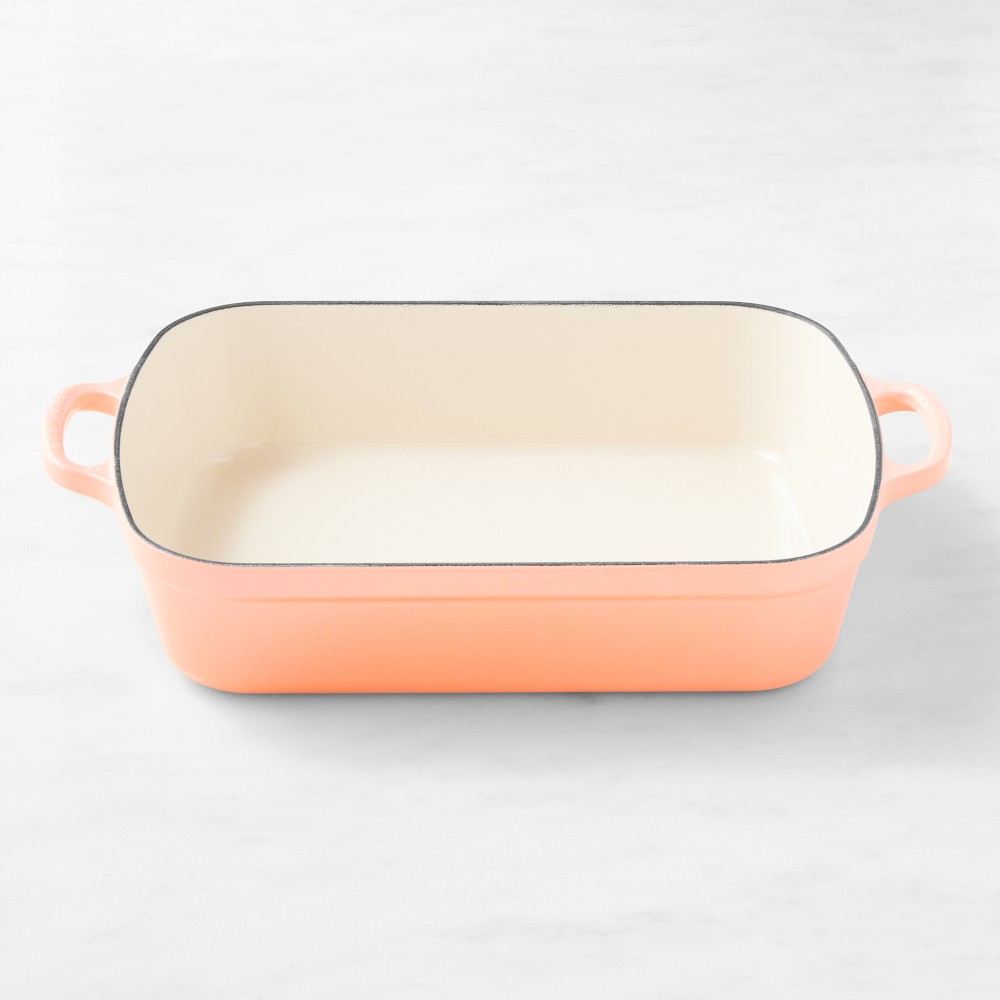 Le Creuset Signature Cast-Iron Rectangular Roasting Pan | Williams Sonoma
