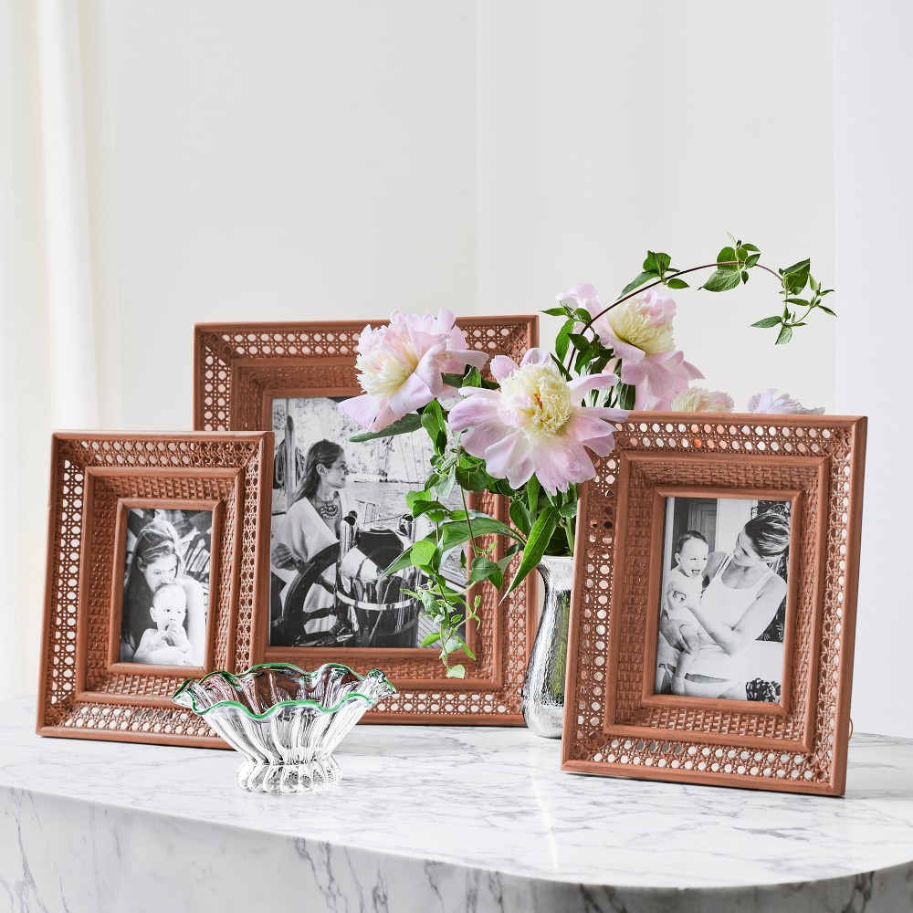 AERIN x Williams Sonoma Cane Picture Frames | Williams Sonoma