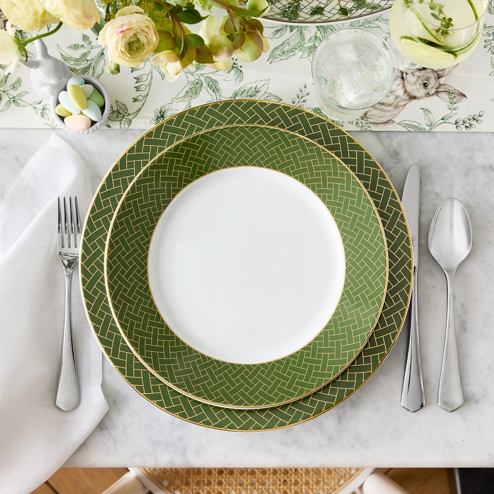 Garden Lattice Dinner Plates | Williams Sonoma