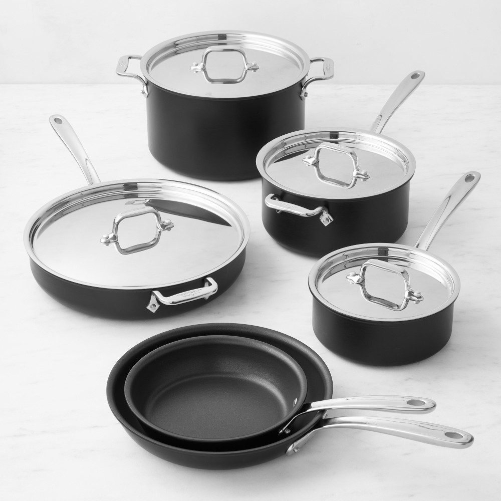 All-Clad NS Pro Nonstick 10-Piece Cookware Set | Williams Sonoma