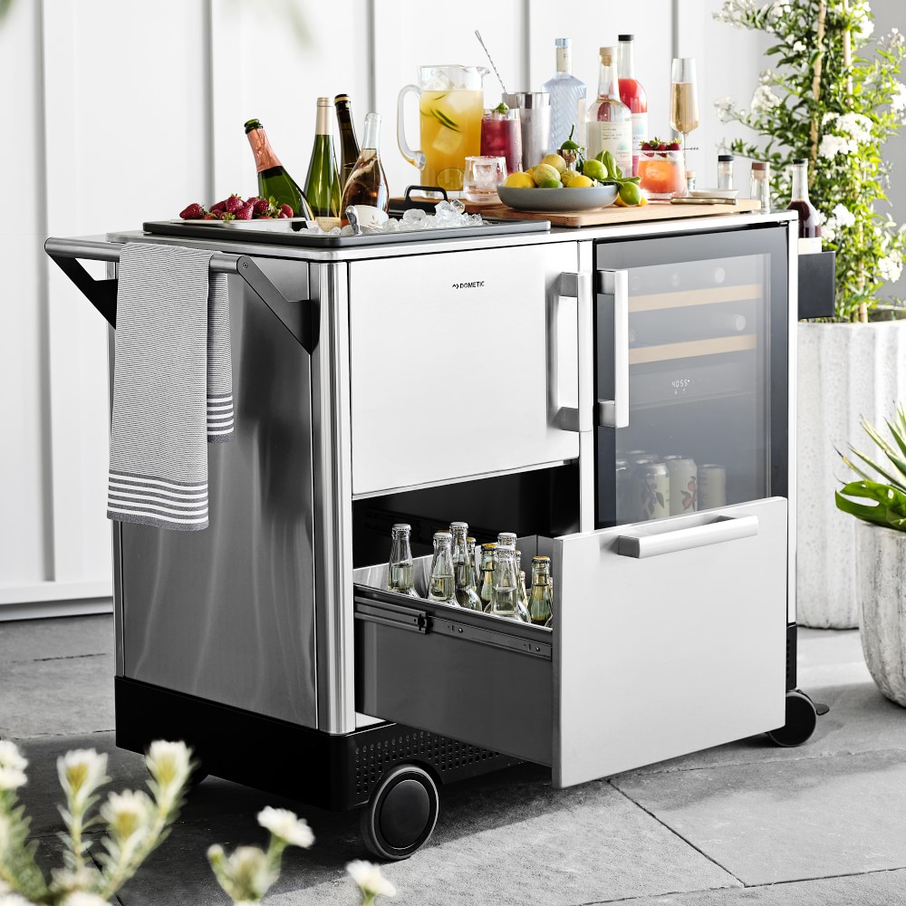 Dometic MoBar 550S Outdoor Mobile Bar Cart | Williams Sonoma
