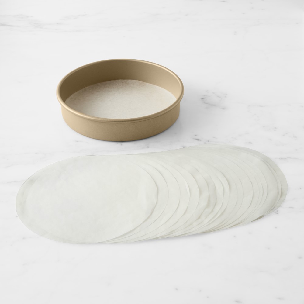 Pre Cut Parchment Paper 9" Rounds Set/50 | Williams Sonoma