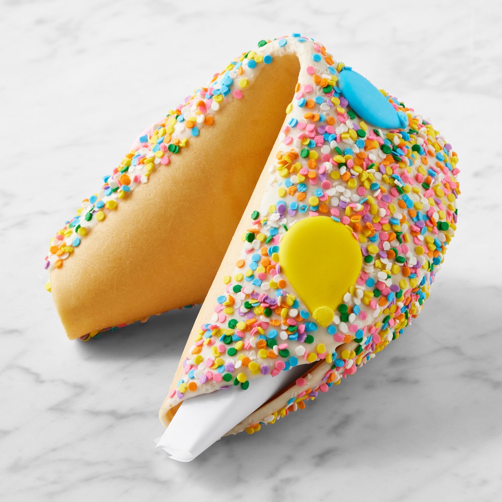 Giant Happy Birthday Fortune Cookie | Williams Sonoma