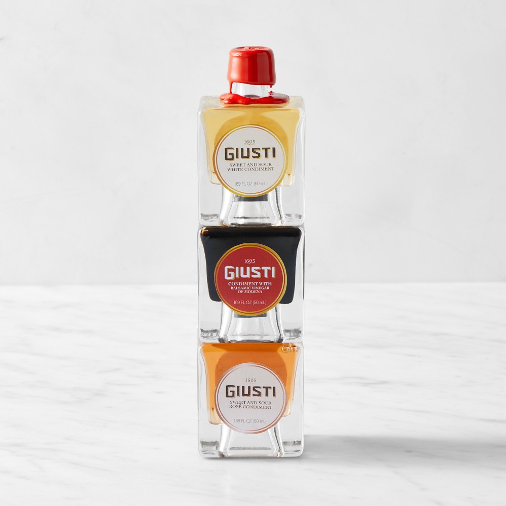 Mini Giusti Cruet Set – Italian Vinegar Trio | Williams Sonoma