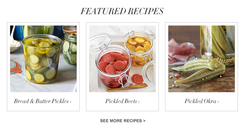 Guide to Preserving and Pickling Pickles | Williams Sonoma