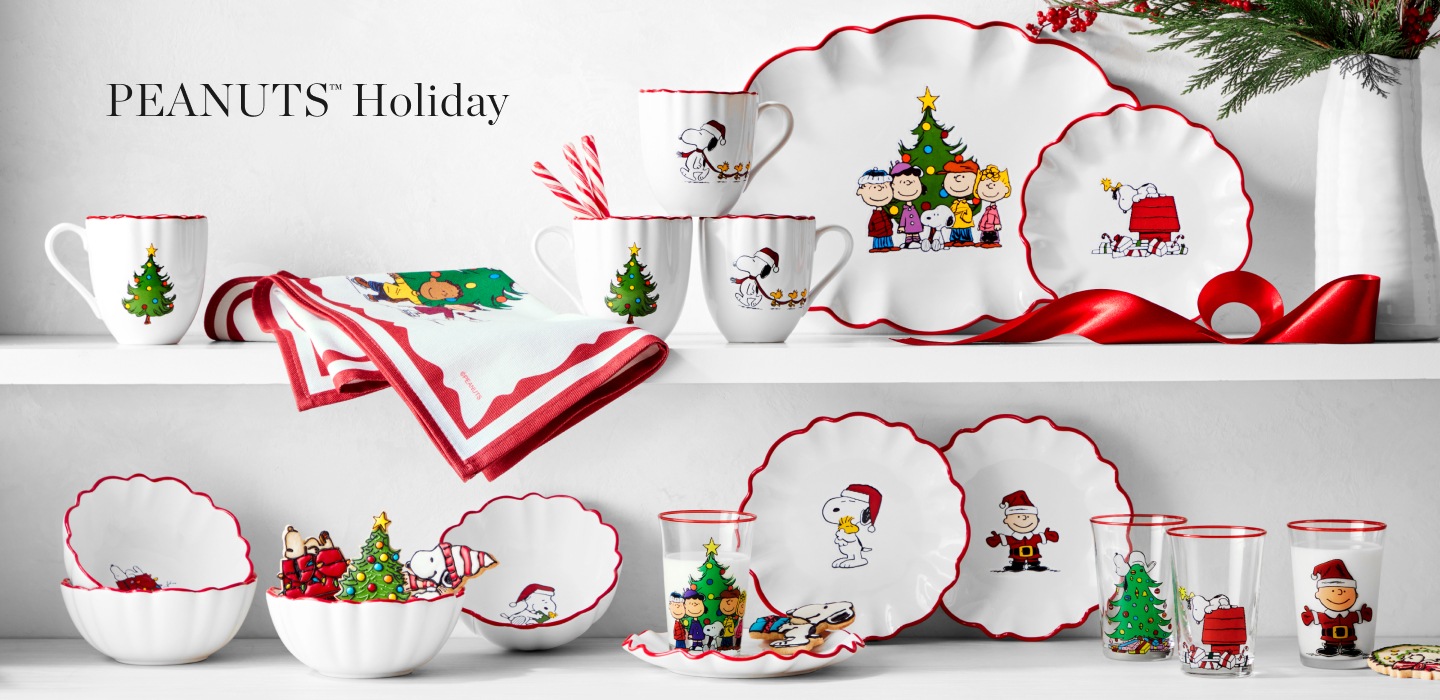Peanuts Dinnerware - Whimsical Dining Collection | Williams Sonoma