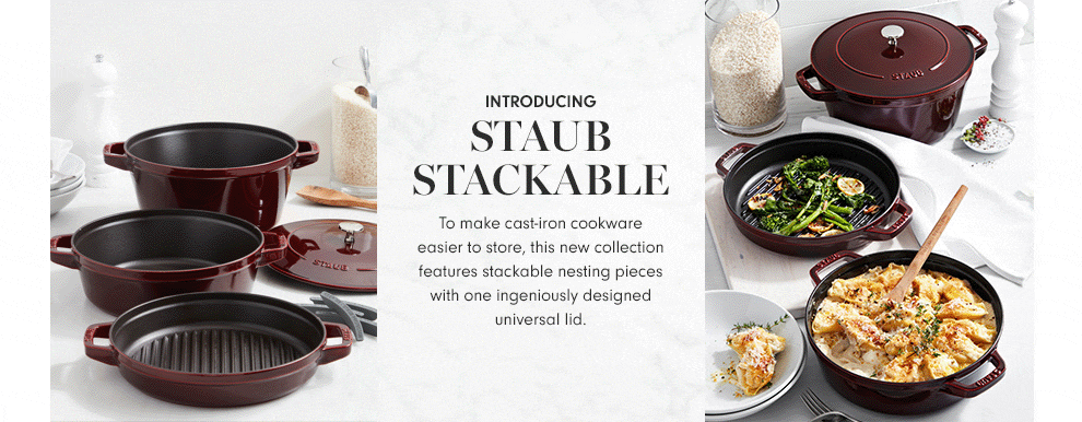 Staub Stackable 4-Piece Set | Williams Sonoma