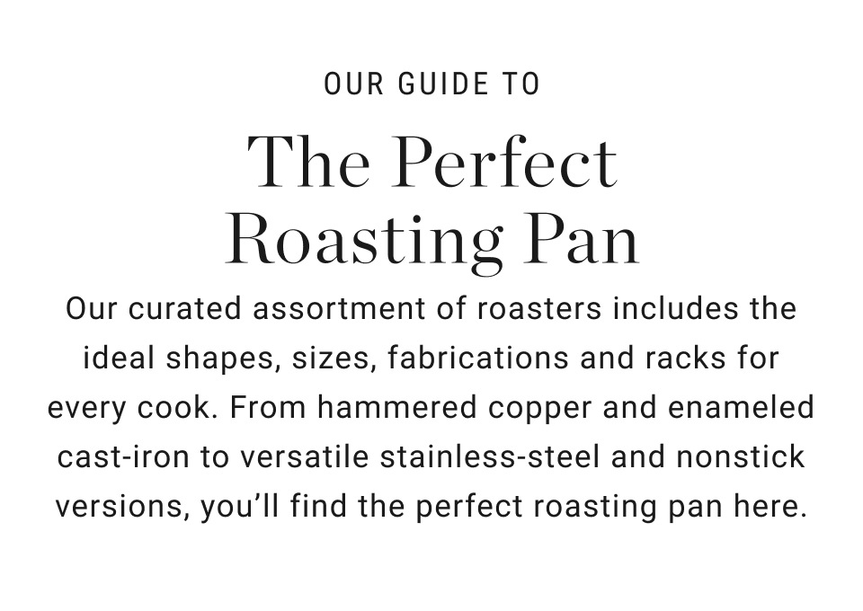 Guide to the Perfect Roaster | Williams Sonoma