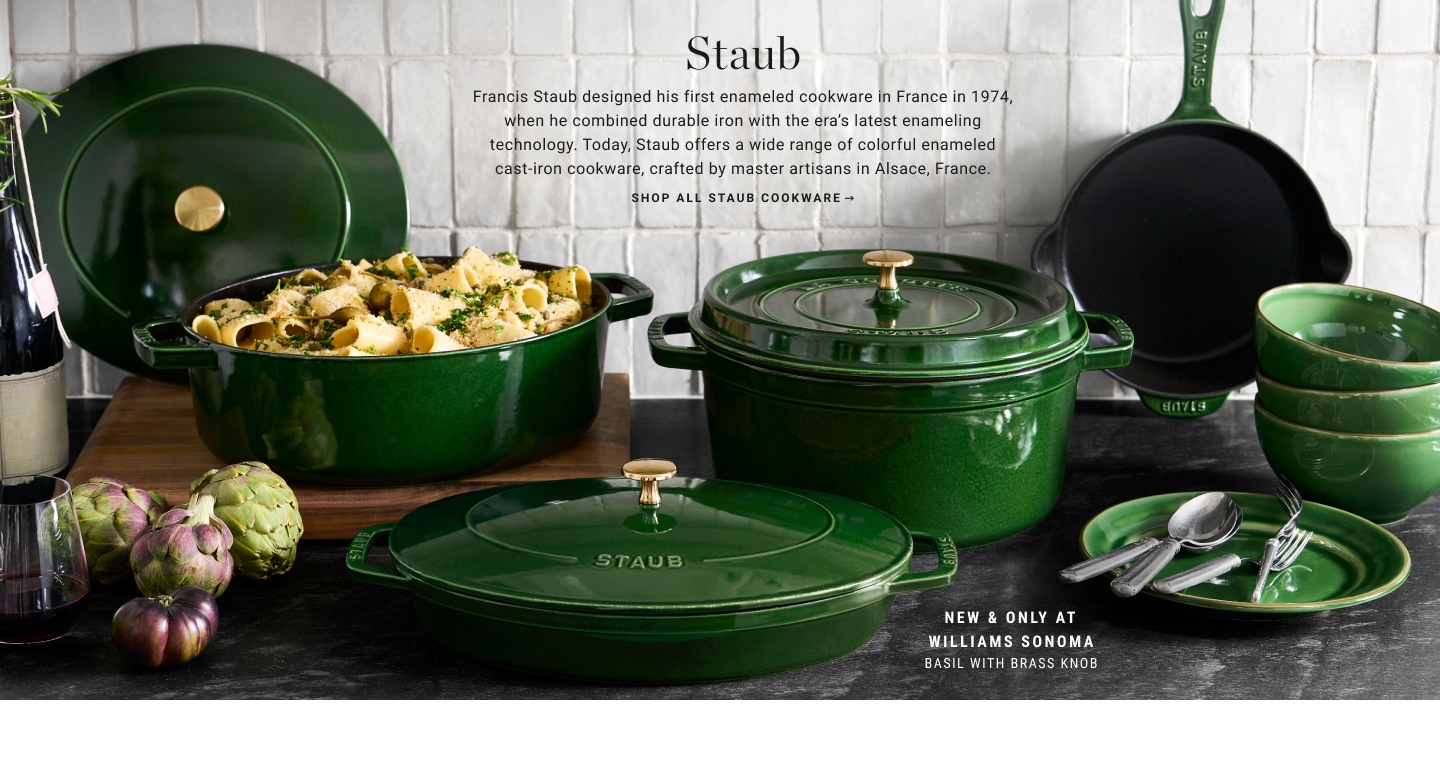 Staub Cookware: Cocottes, French Ovens & Pans | Williams Sonoma
