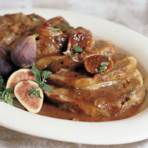 Braised Lamb Shoulder with Figs | Williams Sonoma