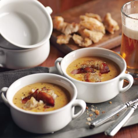 Cheddar-Ale Soup | Williams Sonoma