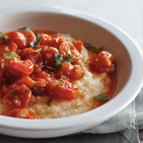 Cherry Tomato Ragu with Polenta | Williams Sonoma