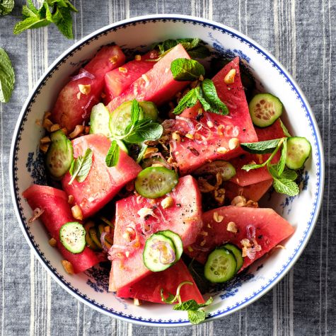 Recipe: Salted Watermelon Salad | Williams Sonoma