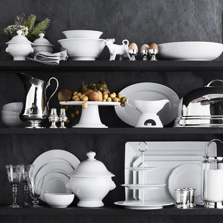 Apilco Oval Porcelain Serving Platter | Williams Sonoma