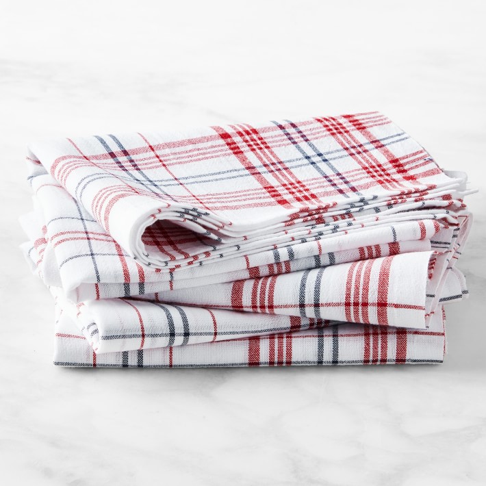 Windowpane Plaid Flour Sack Towel | Williams Sonoma
