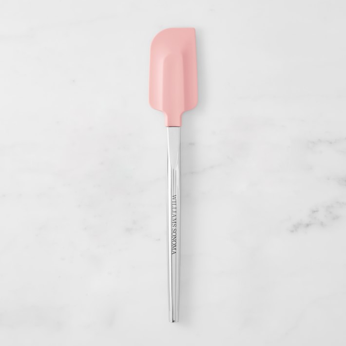 Williams Sonoma Stainless-Steel Spatulas, Geranium Pink | Williams Sonoma