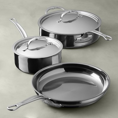 Hestan NanoBond™ Stainless-Steel 5-Piece Cookware Set | Williams Sonoma