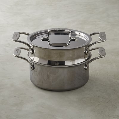 All-Clad d5 Stainless-Steel 3-Qt. Steamer Set | Williams Sonoma CA ...