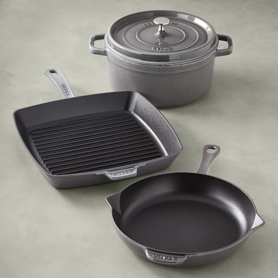 Staub Enameled Cast Iron Everything Pan, 3 1/2-Qt. | Williams Sonoma CA ...