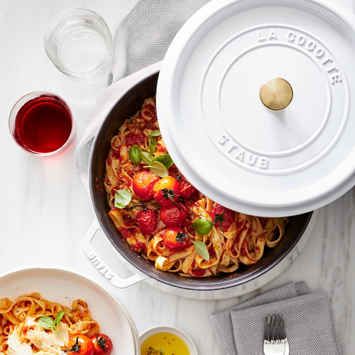 Staub Enameled Cast Iron Round Dutch Oven | Williams Sonoma