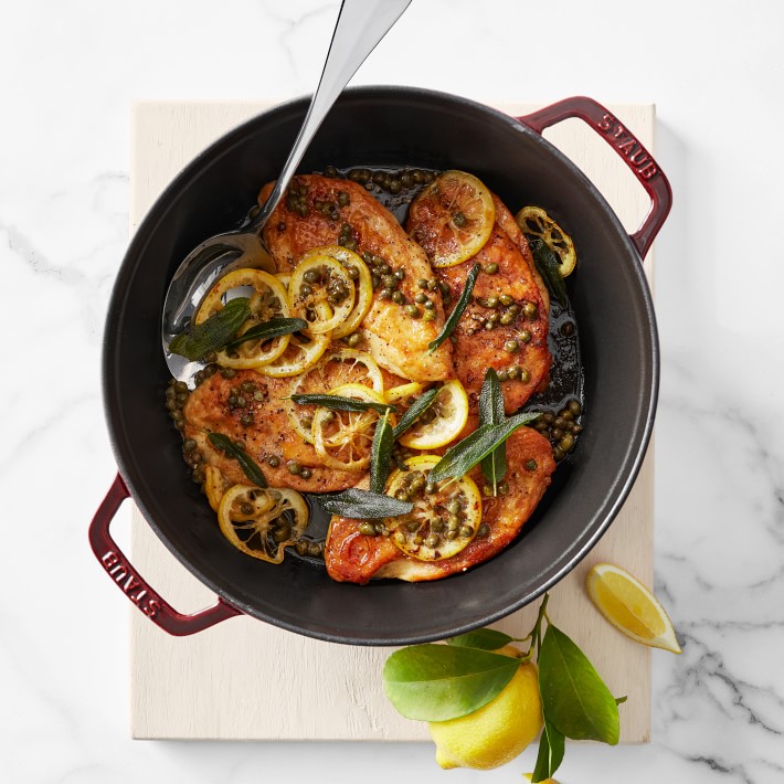 Staub Enameled Cast Iron Round Dutch Oven | Williams Sonoma