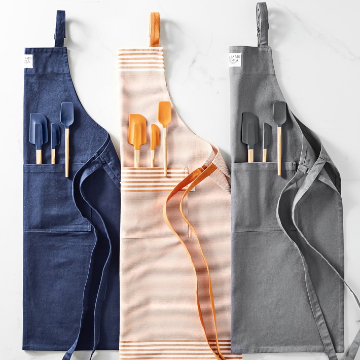 Williams Sonoma Classic Solid Adult & Kid Aprons | Williams Sonoma CA ...