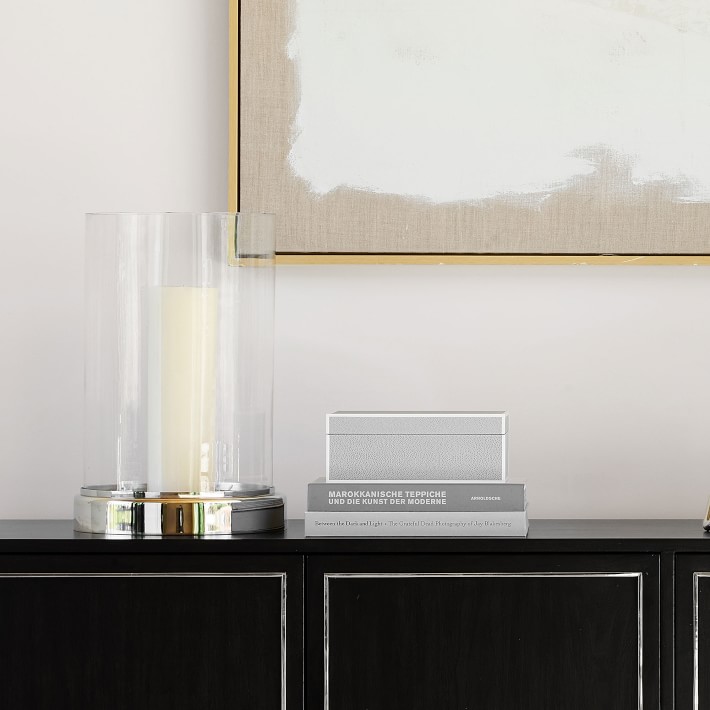 Grey Faux Shagreen Decorative Box | Williams Sonoma