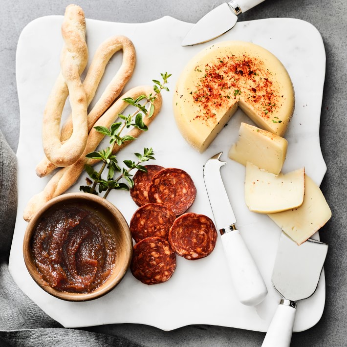 Marble Cheese Knives - Set of 3 | Cheese Tools | Williams Sonoma