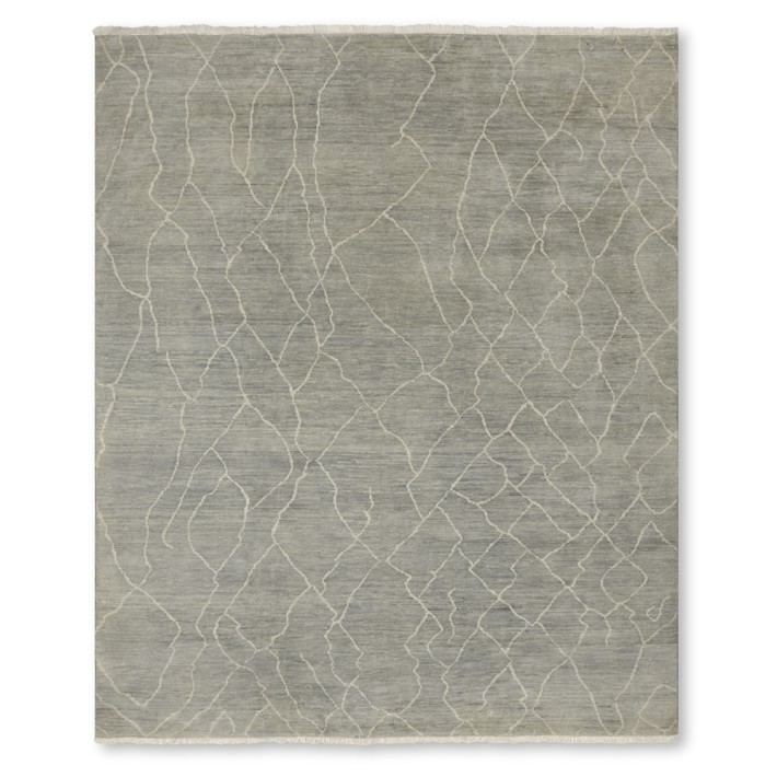 Mountain Fog Hand-Knotted Rug | Williams Sonoma