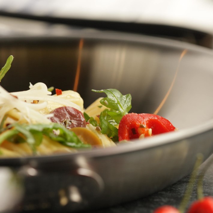 All-Clad d5 Brushed Stainless-Steel 14-Piece Cookware Set | Williams Sonoma