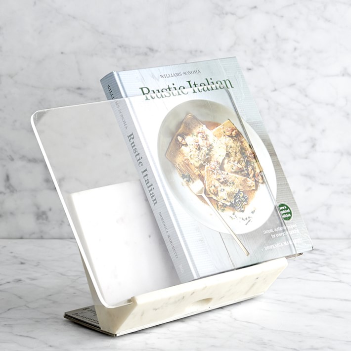 Marble Cookbook Holder | Cookbook Stand | Williams Sonoma