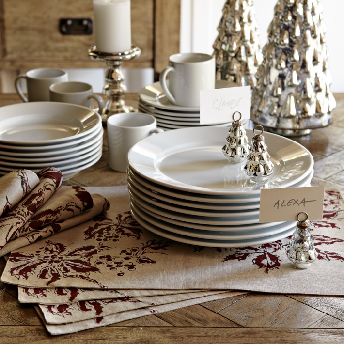 Apilco Tradition Porcelain Salad Plates | Williams Sonoma