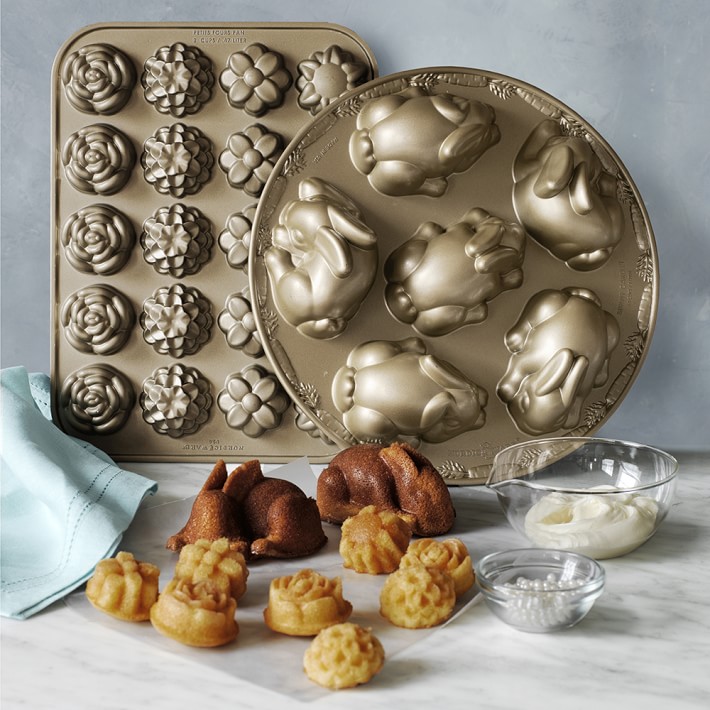 Nordic Ware Mini Easter Bunny Cakelet Pan | Williams Sonoma