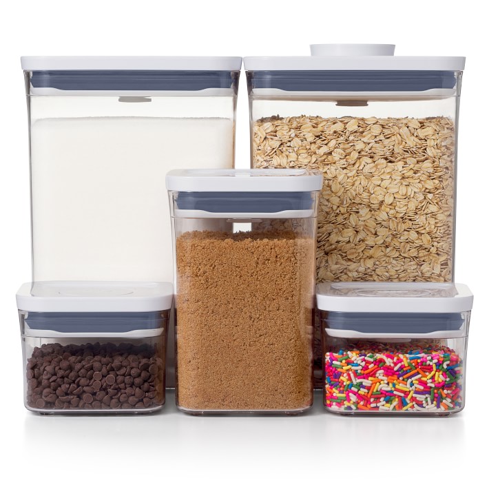 OXO POP Storage Container Baking Essentials 8-Piece Set | Williams Sonoma