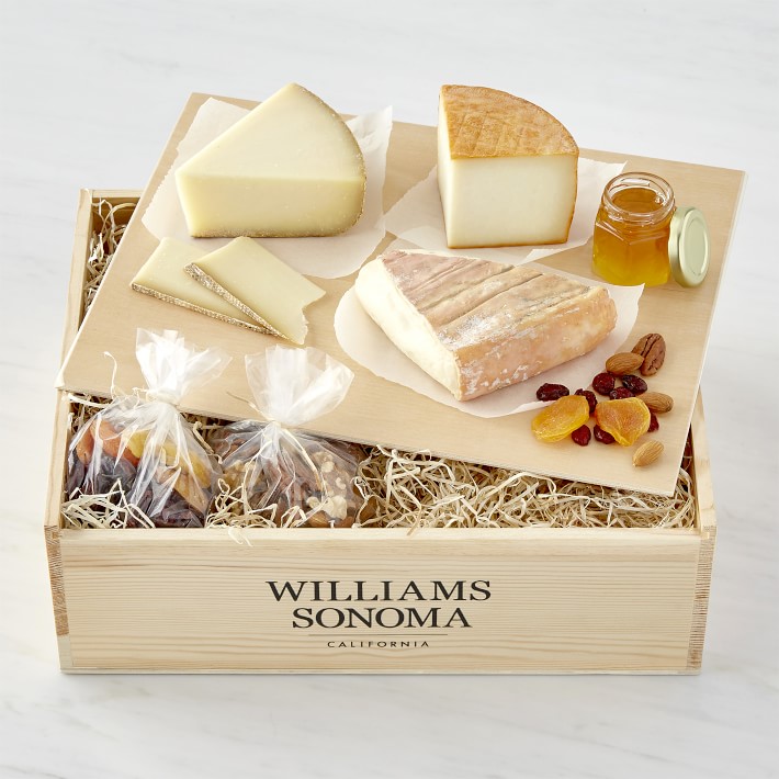 Taste of Europe Cheese Gift Crate | Cheese Appetizers | Williams Sonoma