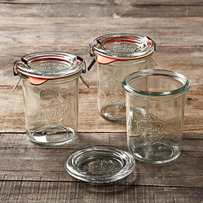 Weck Mini Mold Jars, 5.4 oz, Set of 12 | Williams Sonoma