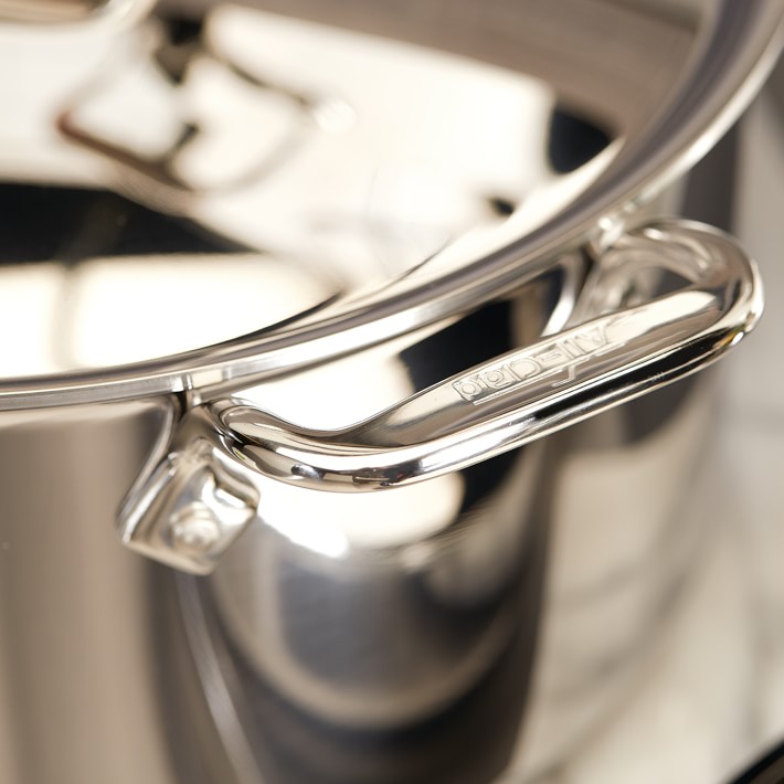 All-Clad D3 Tri-Ply Stainless-Steel 10-Piece Cookware Set | Williams Sonoma