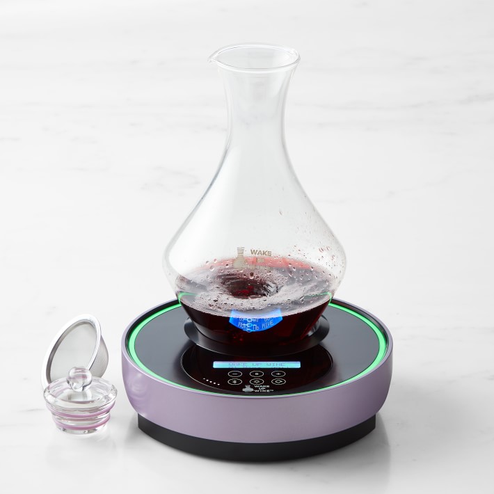 Wake Up Wine Pro S Electric Decanter with BT Audio | Williams Sonoma