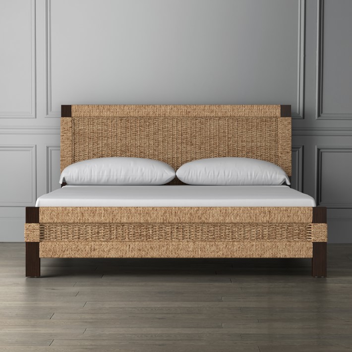 Amalfi Woven Bed | Luxury Beds | Williams Sonoma
