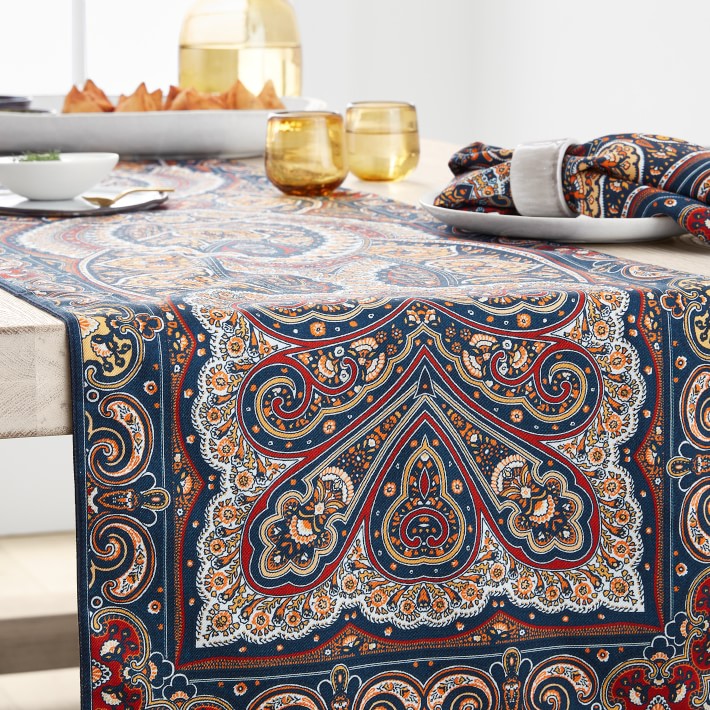 Paisley Table Runner | Williams Sonoma