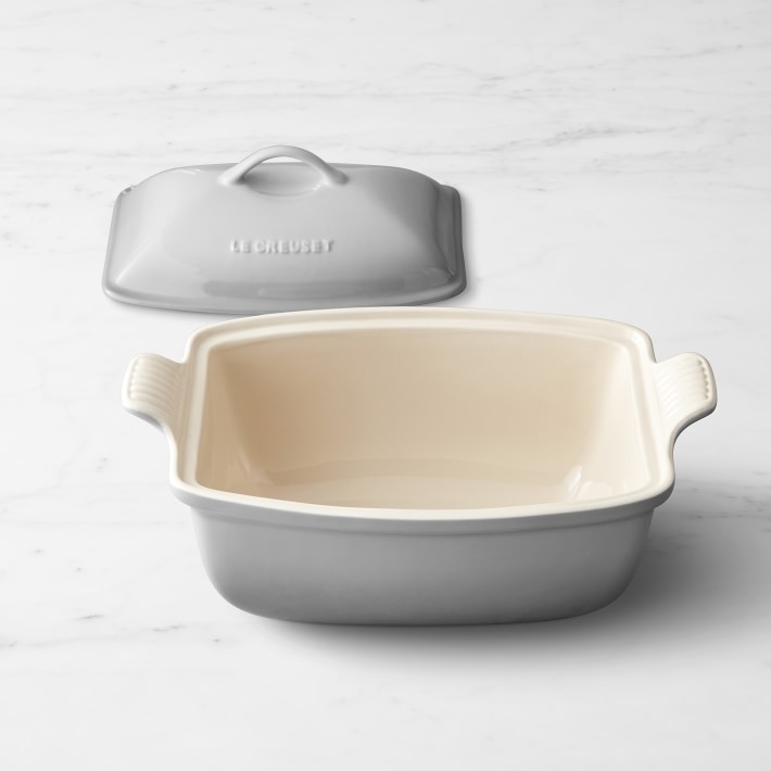 Le Creuset Heritage Stoneware Deep Covered Baking Pan | Williams Sonoma
