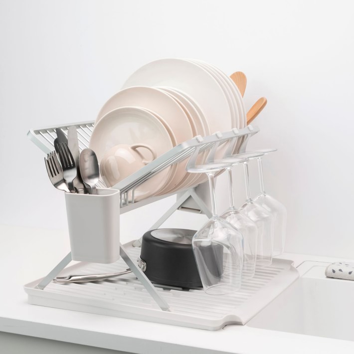 Brabantia Foldable Dish Rack Large | Williams Sonoma