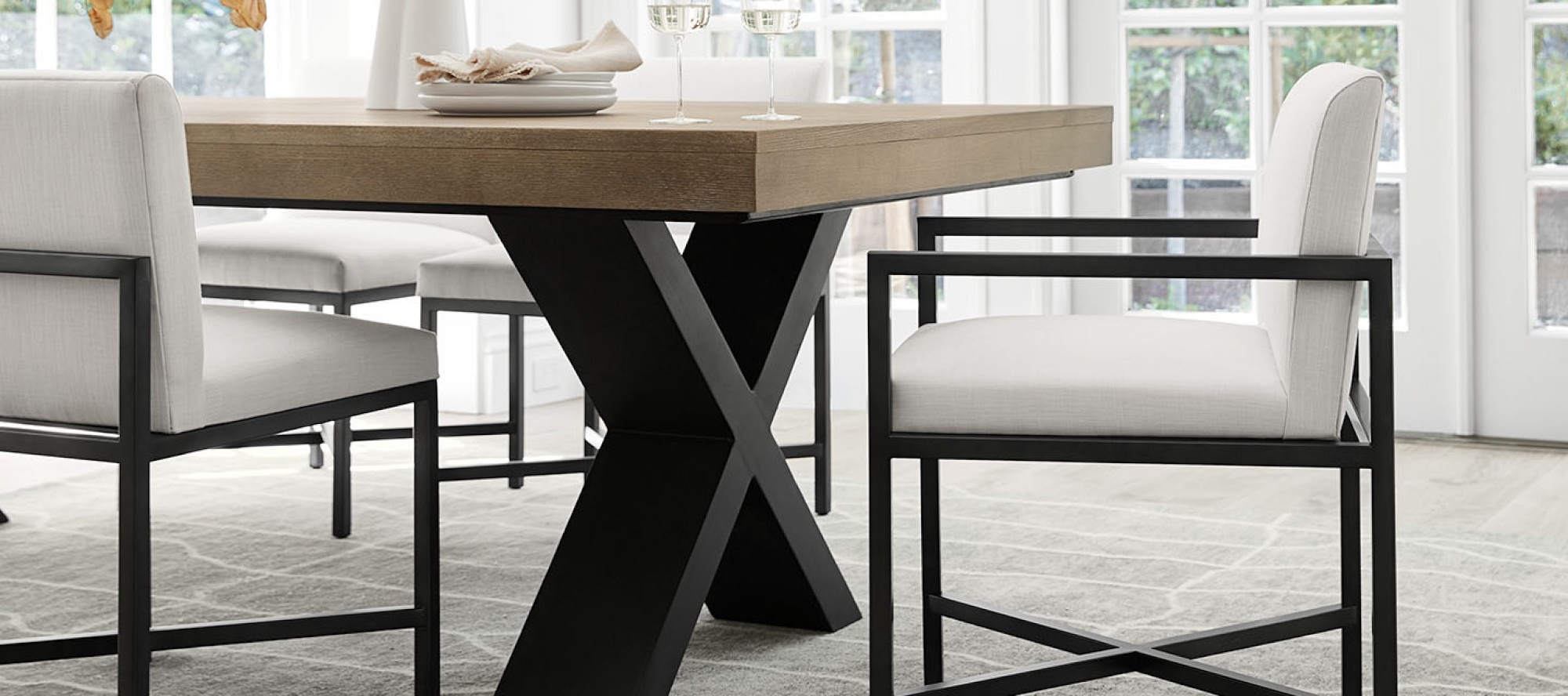 Navarro Dining Armchair | Williams Sonoma