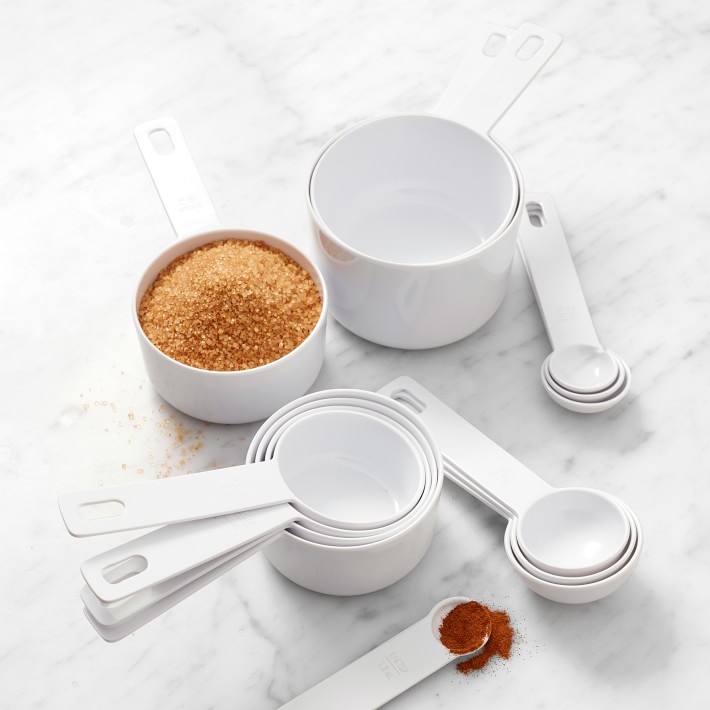 Williams Sonoma Round Melamine Measuring Cups & Spoons | Williams Sonoma