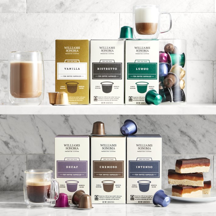 Williams Sonoma Coffee Capsules, Decaf Intenso | Williams Sonoma CA ...